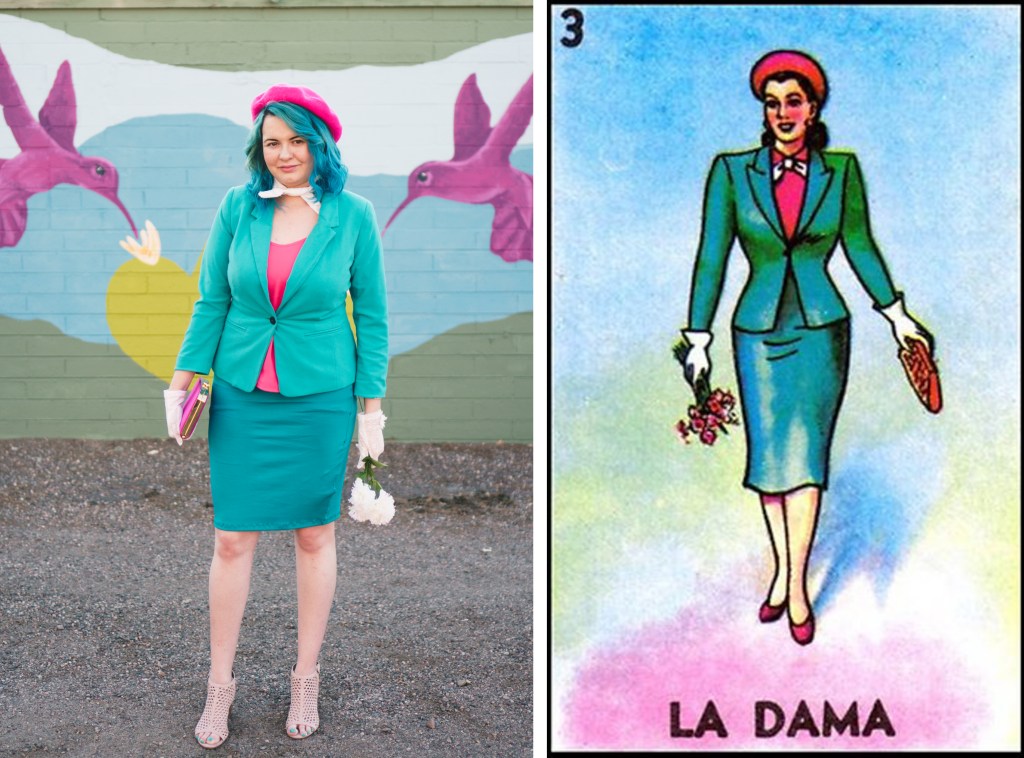 How to make a Millennial Lotería card costume + game review ...